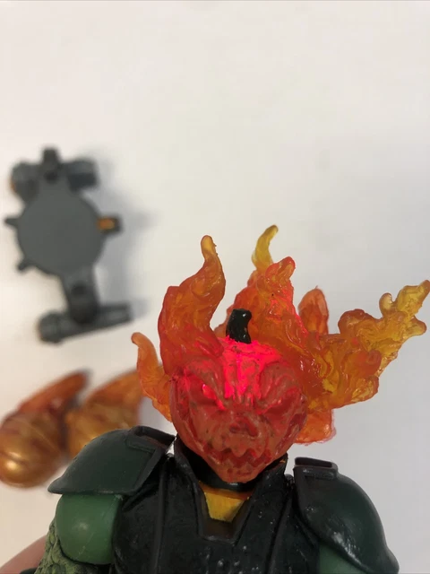 TOYBIZ AMAZING SPIDER-MAN Flame&Launch Madjack Marvel Legends 2006 ...