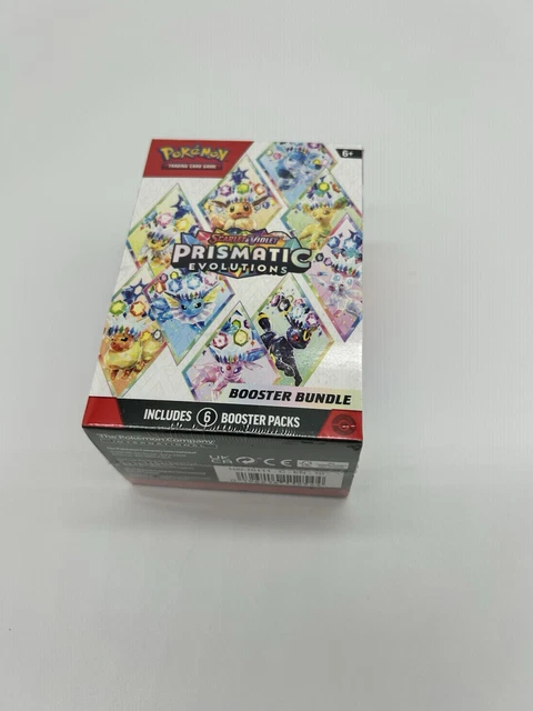 POKÉMON TCG SCARLET & Violet Prismatic Evolutions Booster Bundle $100. ...