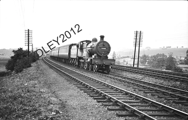 NEGATIVE 6X9CM PRE-BR Ex MIDLAND COMPOUND LOCO 1038 AT EAST HYDE £3.99 ...