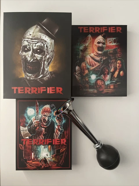 TERRIFIER CINEMUSEUM ONE Click Blu ray Box Set Sold Out £199.99 ...