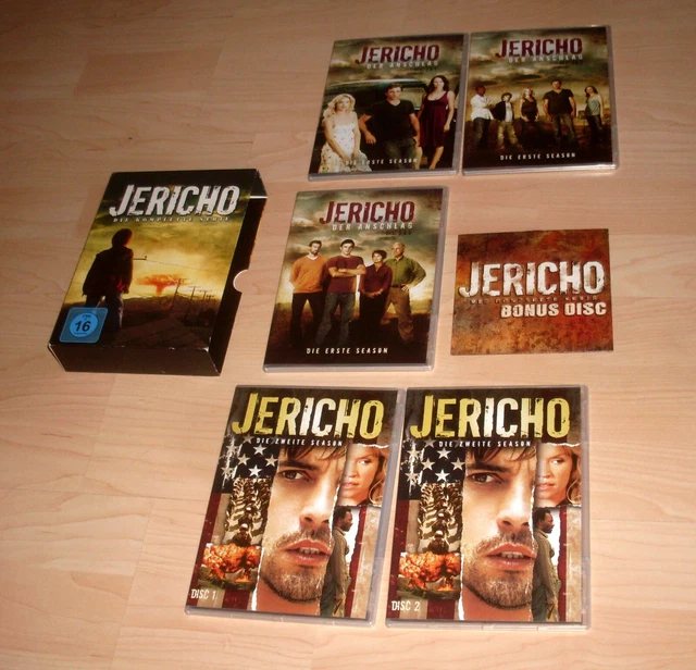 DVD BOX - Jericho - Die komplette Serie - Staffel Season 1 + 2 EUR 13 ...