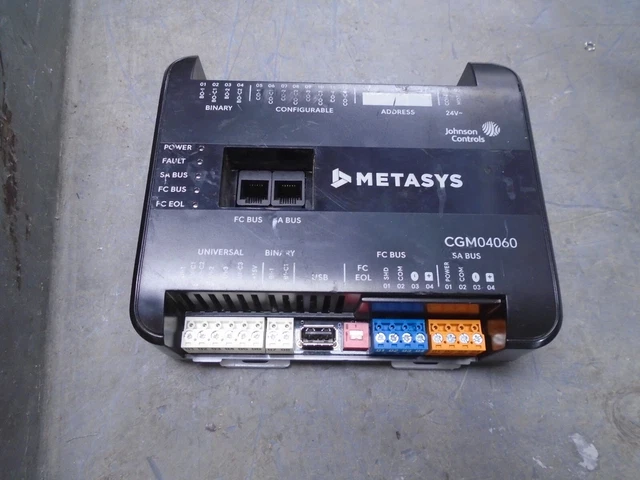 JOHNSON CONTROLS CGM04060 Metasys M4-CGM04060-0 $199.00 - PicClick