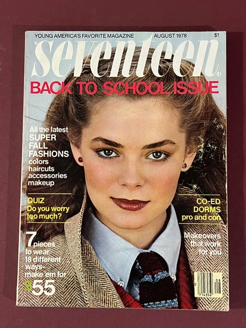 SEVENTEEN MAGAZINE AUGUST 1978 Back To School Issue, Michael Jackson in ...