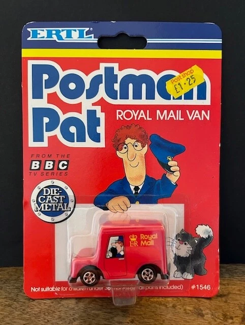 POSTMAN PAT MODEL van in original packaging. Die cast metal. £7.25 ...