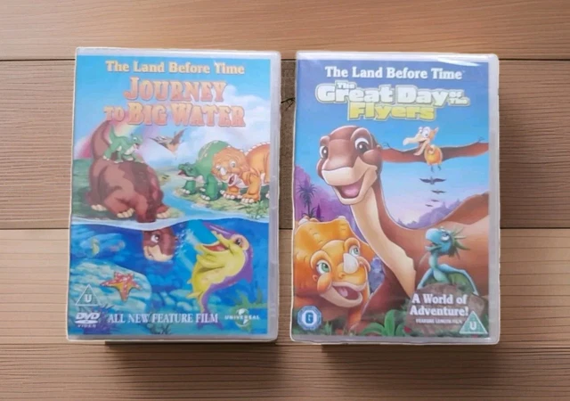 THE LAND BEFORE Time - Journey To Big Water / Great Day Of The Fliers ...