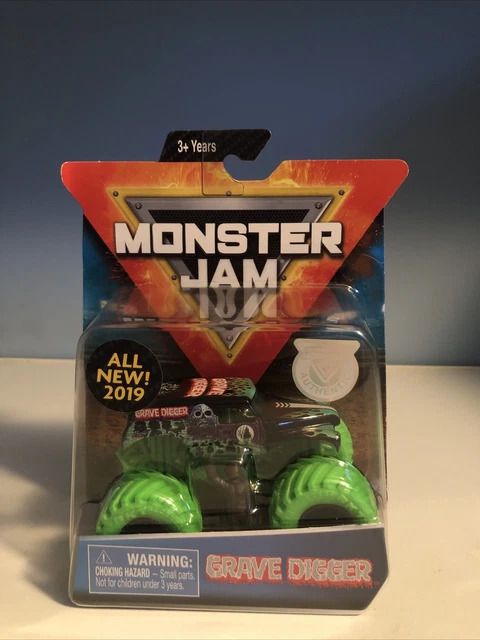 MONSTER JAM 2019 Grave Digger Nitro néon 1/64 EUR 16,54 - PicClick FR