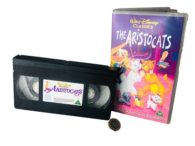 VHS TAPE VIDEO The Aristocats Disney MOULDY Vintage ra £8.36 - PicClick UK