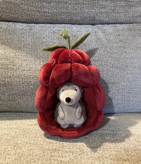 JELLYCAT BRAMBLING HEDGEHOG in Raspberry Plush Soft Toy £49.99 ...