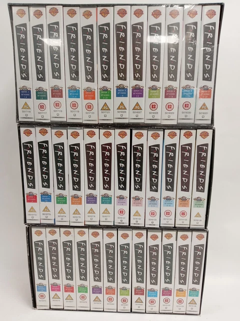 FRIENDS THE ULTIMATE Collection VHS Box Set HMV Exclusive £9.99 ...