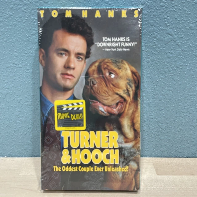 TURNER AND HOOCH Tom Hanks Vintage VHS Factory Sealed New £6.43 ...