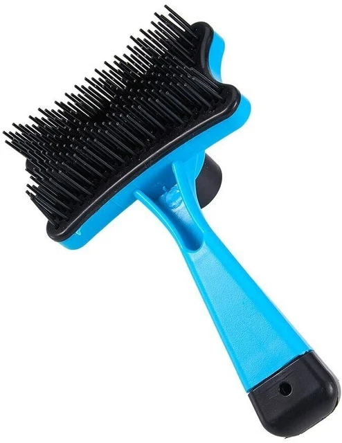 PET DOG CAT Grooming Shedding tool Hair Brush Fur Removal Comb Cleaning ...