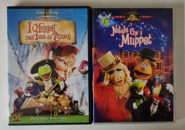 DVD MUPPET 2 Film Nell'isola Del Tesoro E Natale Con I Muppets EUR 14 ...