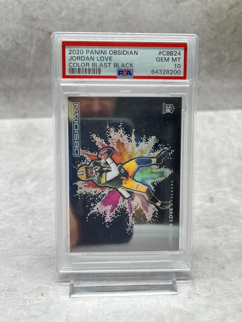 2020 OBSIDIAN JORDAN Love Black Color Blast Rare PSA 9 Rookie SSP ...