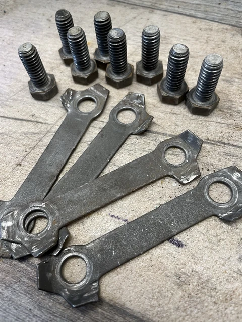 FORD CORTINA ENGINE Mount Tab Washers And Bolts £11.12 - PicClick UK