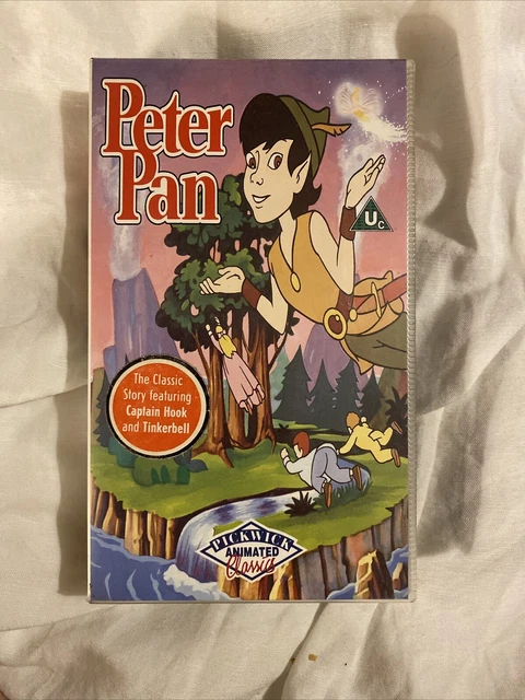 PETER PAN VHS - Pickwick Video - Childrens Vintage Vhs Tape £3.00 ...