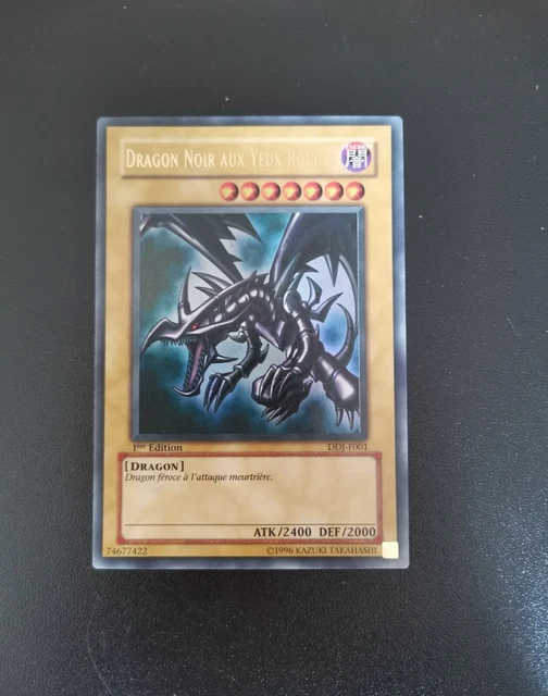 DRAGON NOIR AUX Yeux Rouges DDJ-F001 Yu-Gi-Oh! EUR 15,00 - PicClick FR