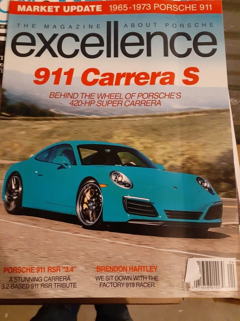 EXCELLENCE PORSCHE MAG.,911 Carrera S 420hp super carrera & more 2017 ...