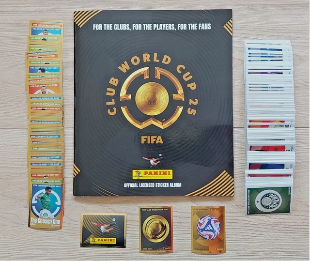 PANINI FIFA CLUB World Cup 2025 - Blank Album + Complete Set 550 ...
