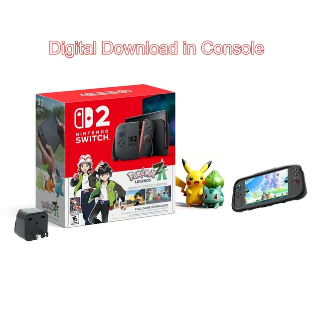 NINTENDO SWITCH 2 Console +Pokémon: Legends Z-A Nintendo Switch 2 ...