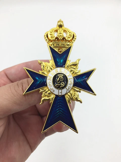 WW1 WWI GERMAN Bavarian Military Merit Cross Medal Badge £14.12 ...