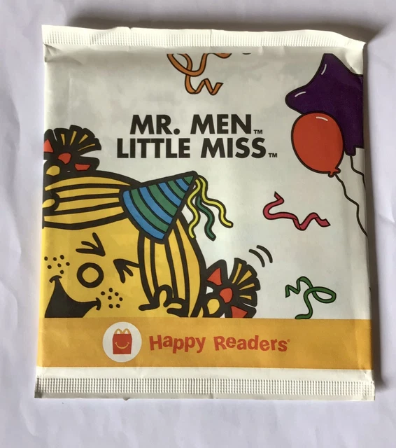 MCDONALDS HAPPY MEAL Toys 2021 Mr Men Little Miss Book - Adventure in ...