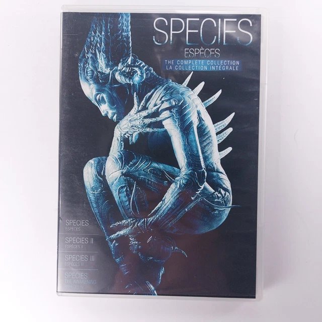 SPECIES - THE Complete Collection (DVD, 4-Disc, Species 1-4) $18.39 ...