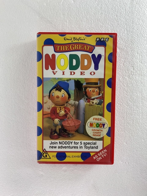THE GREAT NODDY Video VHS 1995 - Free Post $28.00 - PicClick AU