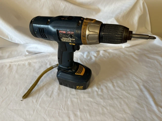 RYOBI STP-1201 CORDLESS 12V Hammer Drill . Unit Motor Body And Battery ...