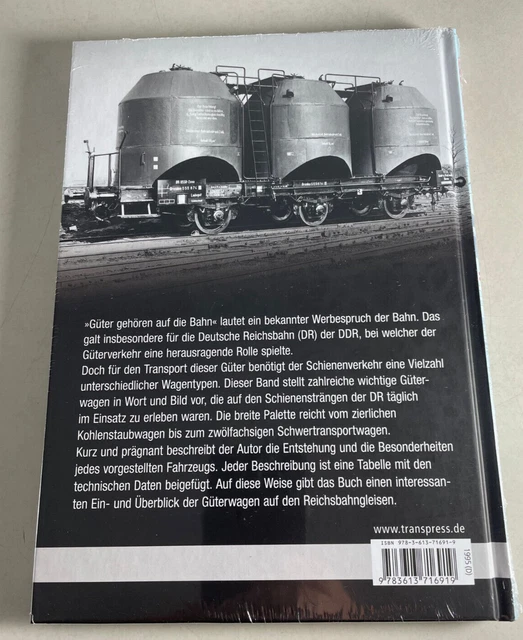 GÜTERWAGEN DER DDR 1949-1990 Deutsche Reichsbahn DR | Marc Dahlbeck | transpress EUR 19,95 ...