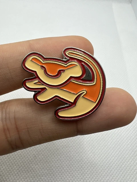 DISNEY THE LION King “Simba” Logo Enamel Pin Animal Kids Movie ...