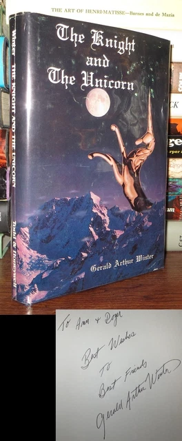HIVER, GERALD A.KNIGHT An The Licorne Signé 1st Edition 1st Impression ...