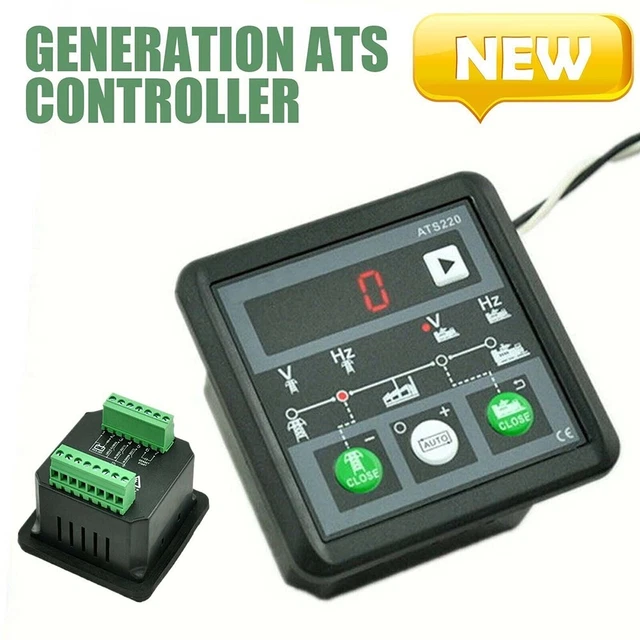 ATS CONTROLLER FOR Automatic Transfer Switch European Terminal Blocks ...