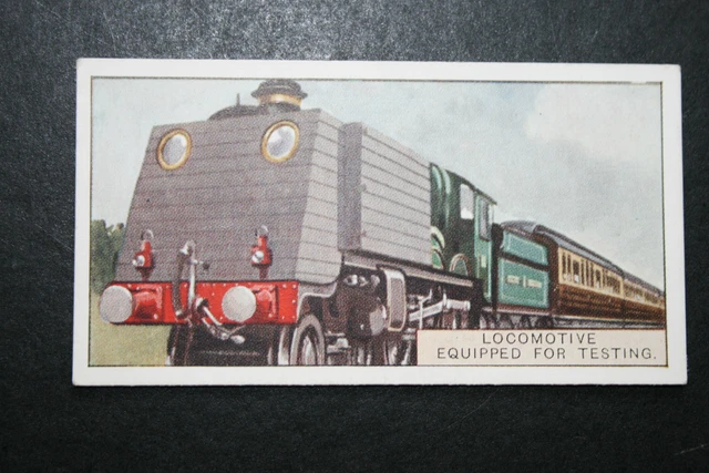 GWR LOCOMOTIVE Testing Vintage 1920's Card LD06 £4.99 - PicClick UK