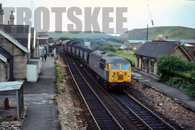 35MM SLIDE BR British Rail Diesel Loco Class 56 56075 Shirebrook 1980 ...