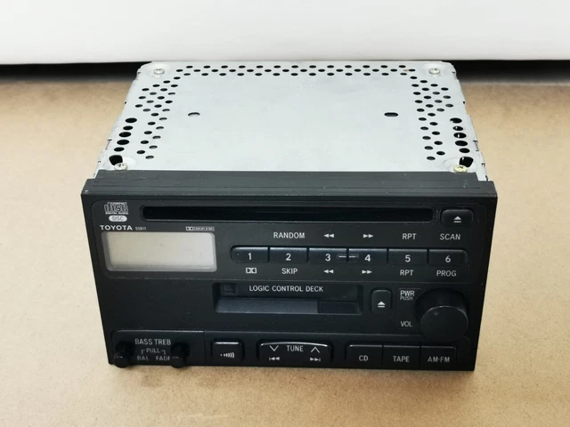 TOYOTA SUPRA MK4 JZA80 Radio Stereo 2Din Raro Audio Originale OEM Hifi ...