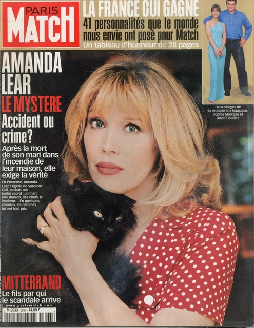 PARIS MATCH 04/01/01 n°2693 Amanda Lear Rania Madonna R Gere E ...