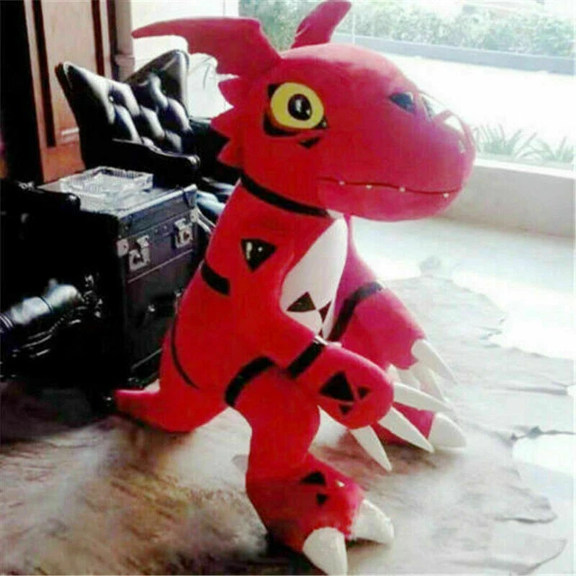 60CM DIGIMON DIGITAL Monster Guilmon X-evolution Plush Toy Stuffed Doll ...