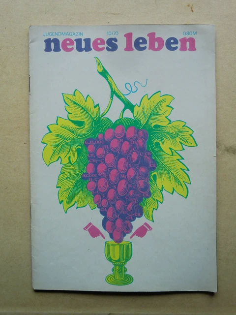 NEUES LEBEN HEFT 10/1970 - DDR Jugendzeitschrift/Magazin - mit Poster ...