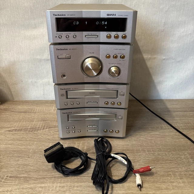 TECHNICS SL-HD510 ST-HD510 RS-HDA710 SE-HD510 Hi-Fi System - Working Great! £99.99 - PicClick UK