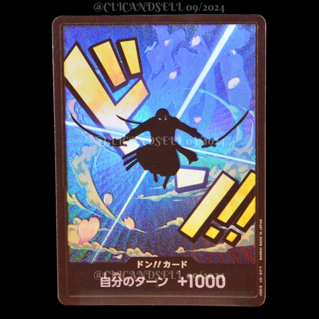 CARTE ONE PIECE Don!! (PRB Zoro) (V.2) EX The Best EUR 28,00 - PicClick FR