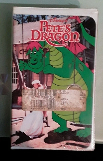 DISNEY'S PETE'S PETES DRAGON VHS VIDEOCASSETTA NUOVA termoretraibile ...