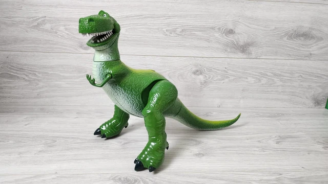 DISNEY STORE REX Toy Story Dinosaur Interactive Talking 13" Figure T ...