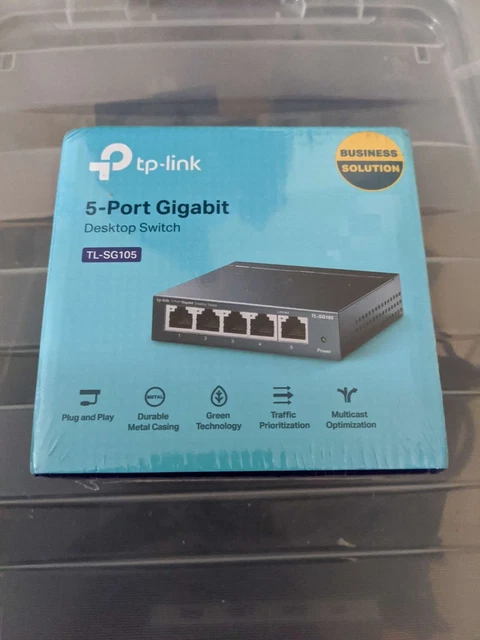 TP-LINK 5-PORT GIGABIT Desktop Ethernet Network Switch TL-SG105 $25.00 ...