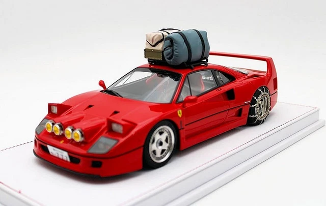 FERRARI F40 SNOW 1/18 - GLF40SNR GL MODELS $483.00 - PicClick AU