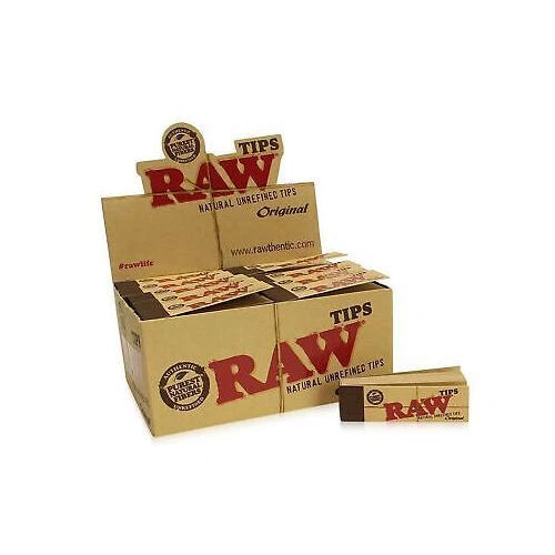 RAW ROLLING PAPER Smoking Chlorine Free Roach Roaches Book Filter Tips ...