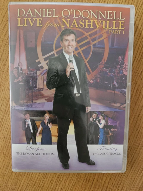 DANIEL O'DONNELL LIVE From Nashville Part 1 Dvd £5.99 - PicClick UK