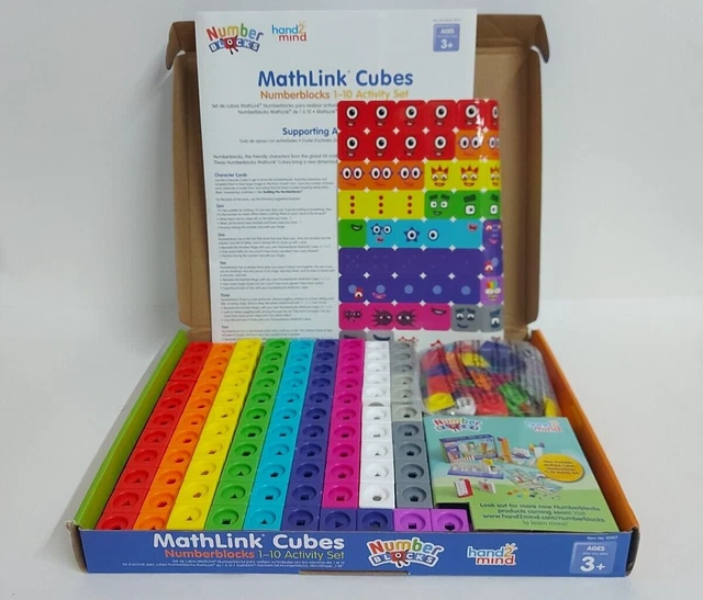 LEARNING RESOURCES MATHLINKS Cubes Early Activity Set, Mathematics ...