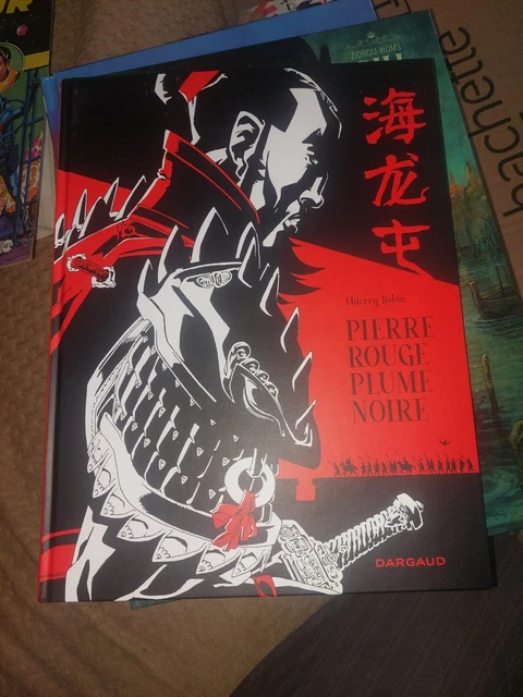 PIERRE ROUGE PLUME Noire Thierry Robin Bd Eo Dargaud Parfait Etat EUR 9 ...