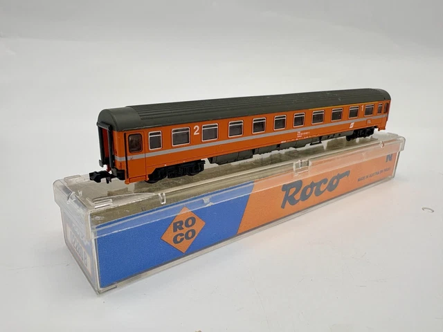 ROCO 02280B N Gauge ÖBB ABmoz 1st/2nd Class Passenger Coach Boxed #D122 ...