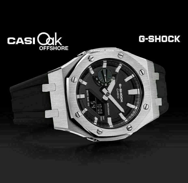 CUSTOM CASIOAK GA2100 Watch G-Shock Casio Oak Royal AP offshore Style ...